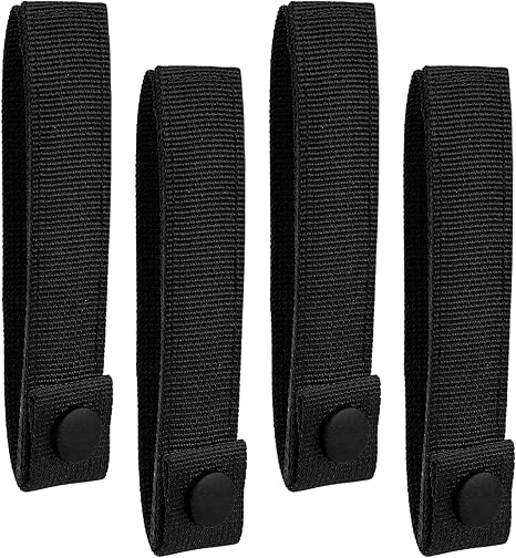 Amazon.com : 4Pack Molle Straps with Snaps, Tactical Molle Strap Molle ...