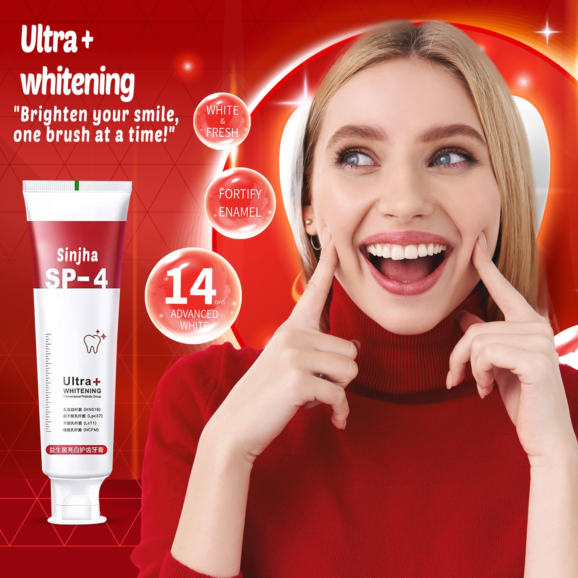 Ultra Bright Smile Toothpaste Wherever Life Takes You, Make Sure Your