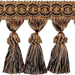 Amazon.com: Trims by The Yard Kylie Classic Tassel Fringe Trim, 4” Wide ...