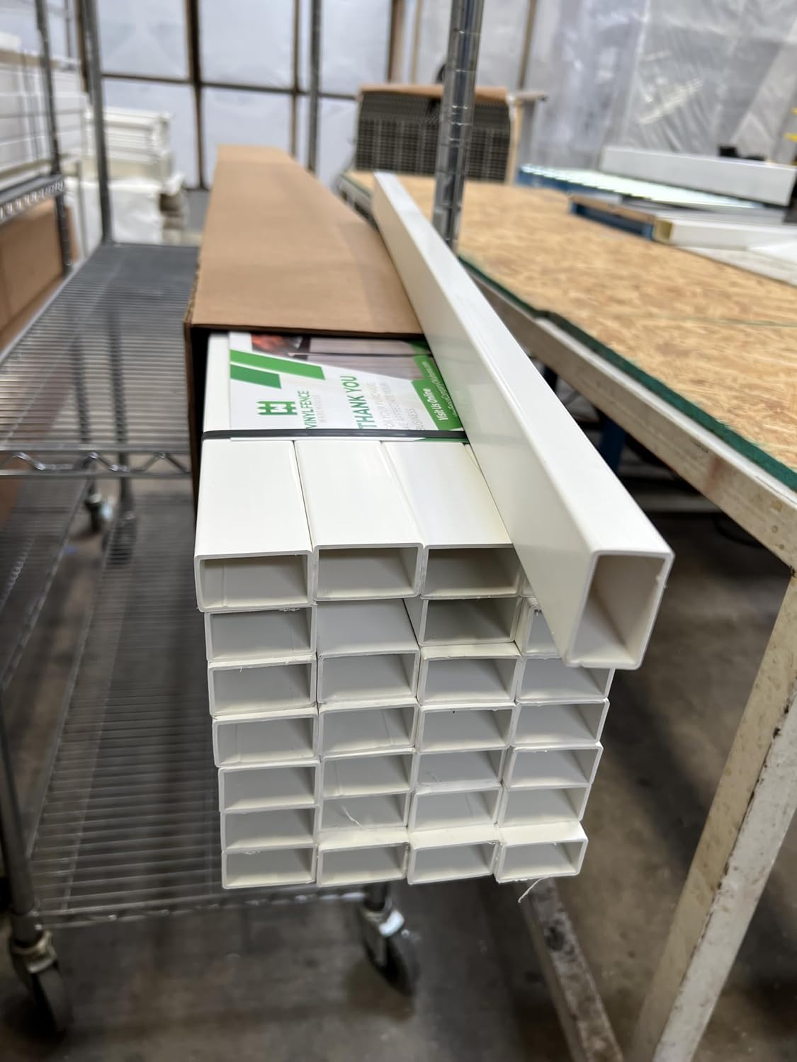 7/8" x 1-1/2" x 47-3/4" Vinyl PVC Picket (Box of 28)-White - Amazon.com