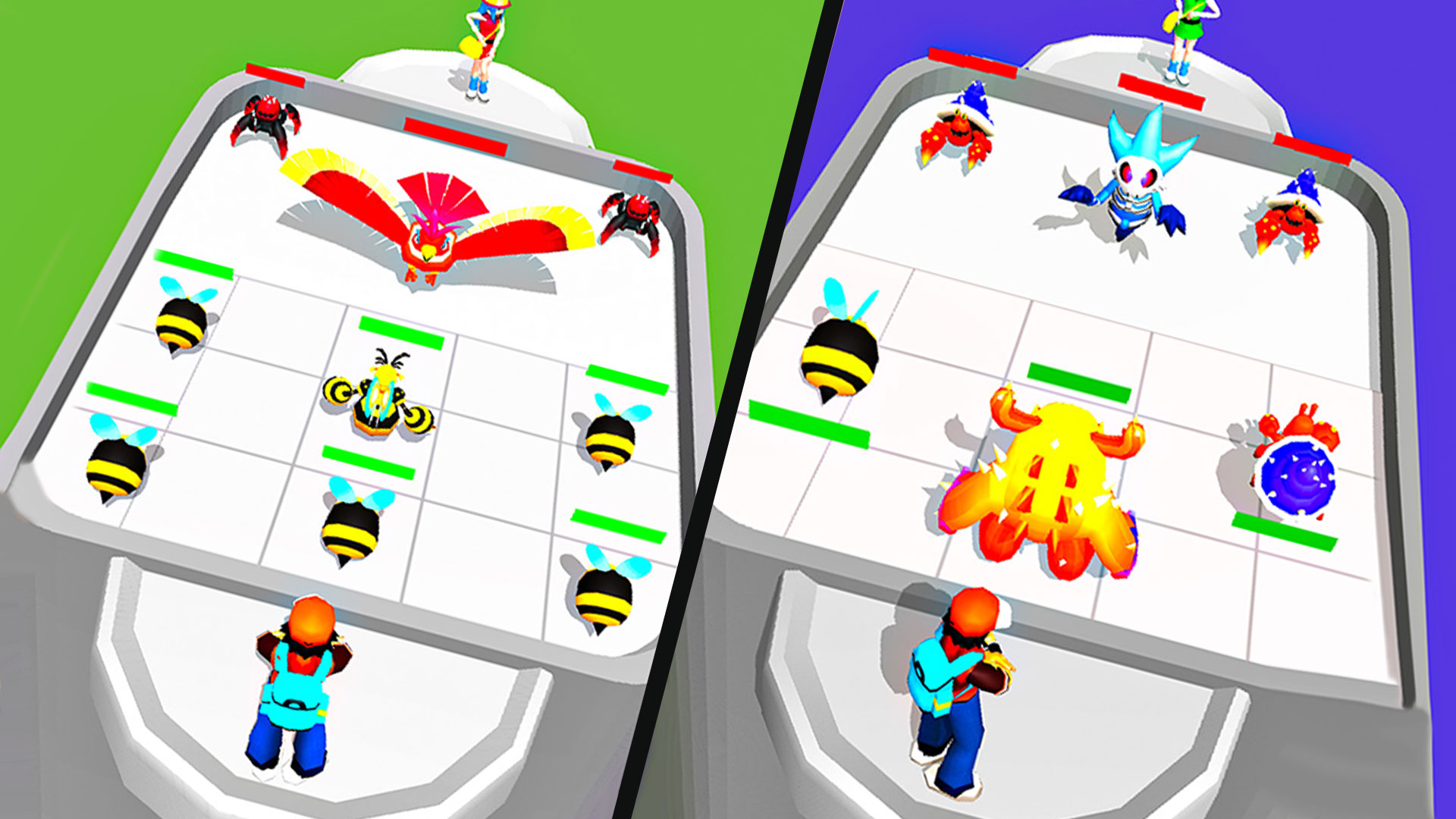 Pocket Monster Merge Fight Master! Monsters Squad Rush Fusion Battle ...