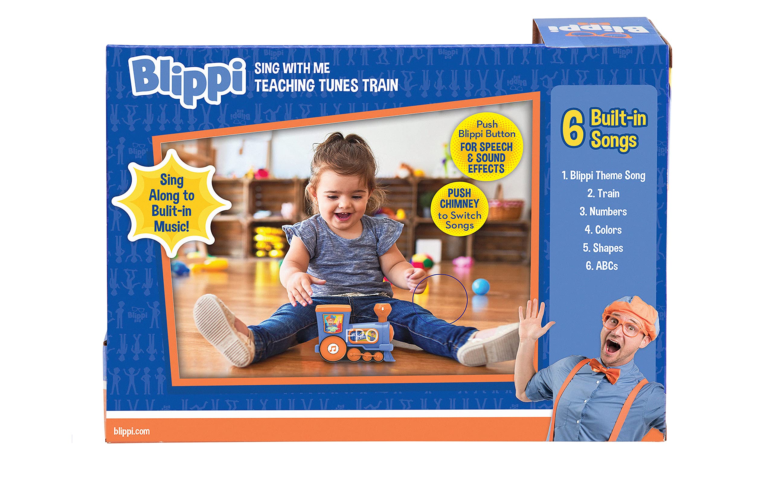 Blippi Toy Train for Kids wit...B09DR26V66 | Encarguelo.com