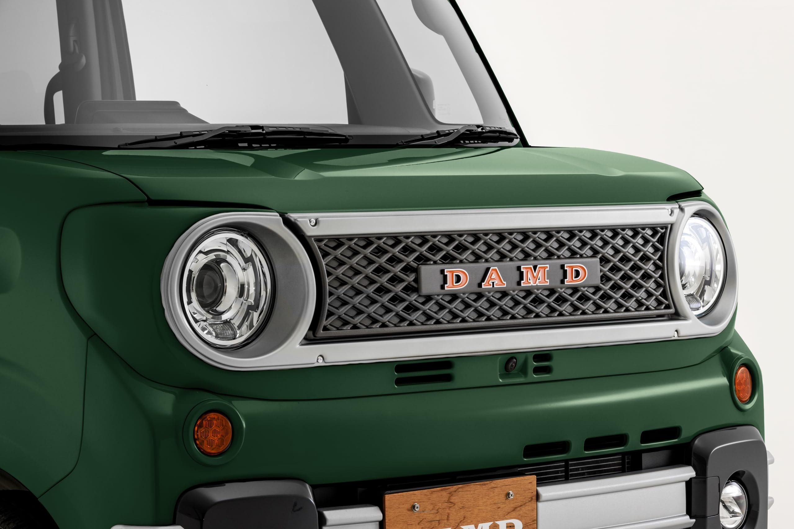 Amazon | 「SUZUKI SPACIA GEAR/スズキ スペーシアギア（MK53S）DAMD/ダムド NOMAD グリル＆ライトカウル」 | グリルガード | 車＆バイク