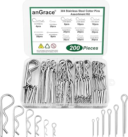 Amazon.com: Hairpin Cotter - Cotter Pins / Hardware Pins: Industrial ...