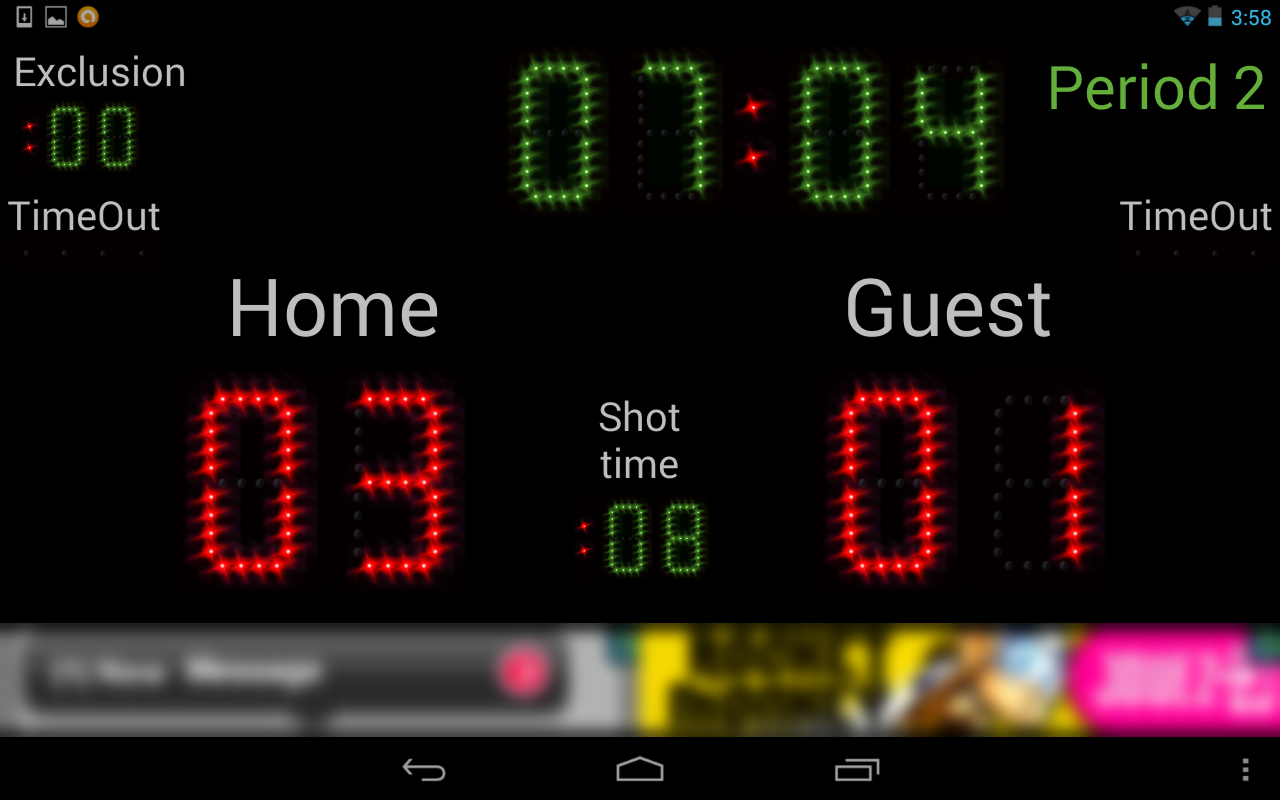 Scoreboard Waterpolo ++ - App on the Amazon Appstore