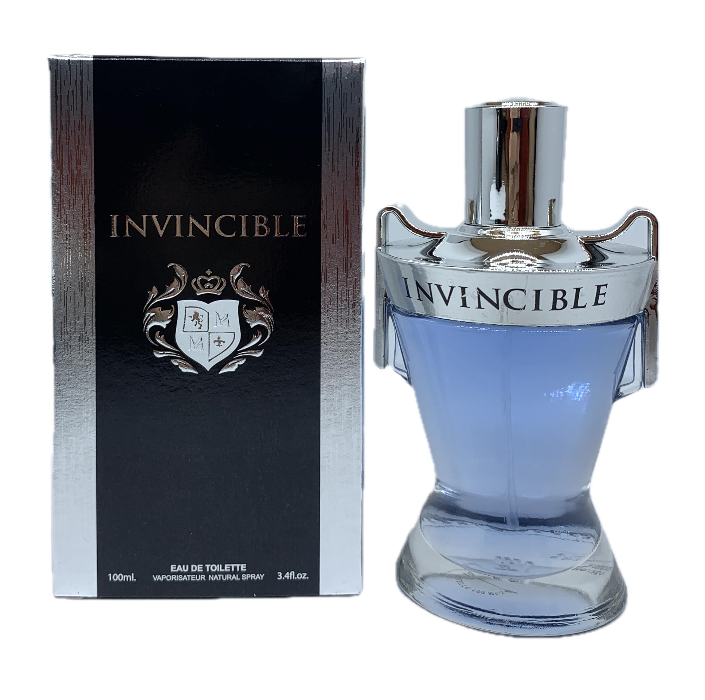 Amazon.com : Invincible Men's Cologne 3.4 Fl. Oz. Eau de Toilette Spray ...