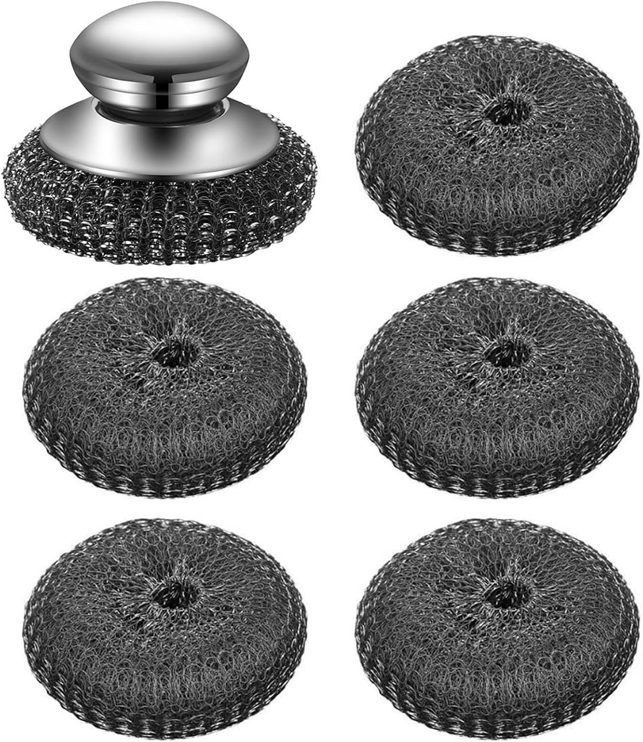 UNTERING MultiSurface Steel Wool Scrubber Wire Pad For Effective ...