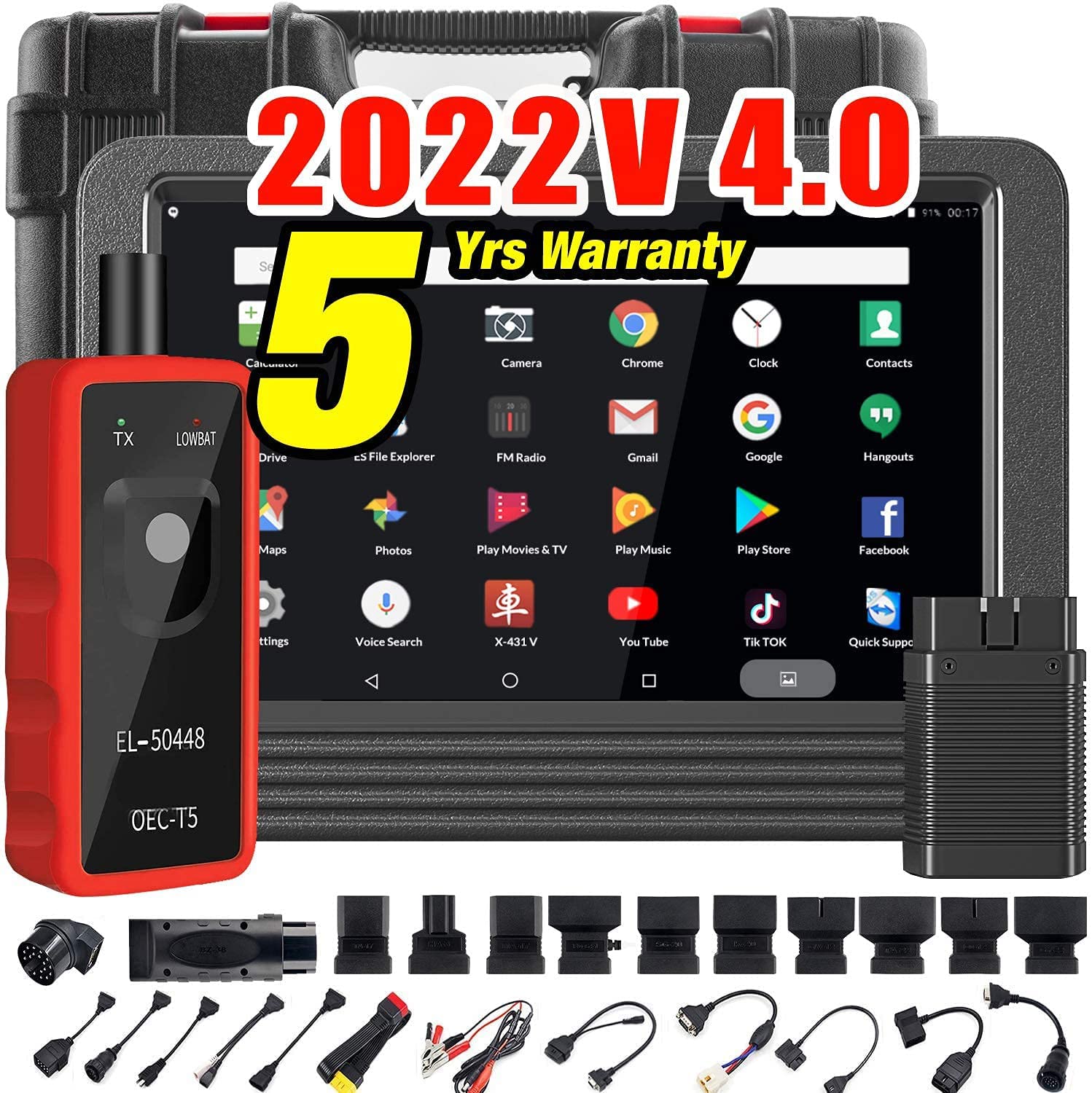 LAUNCH X431 V PRO (V 4.0 ) ,2022 Version Bi-Directional Scanner Full ...