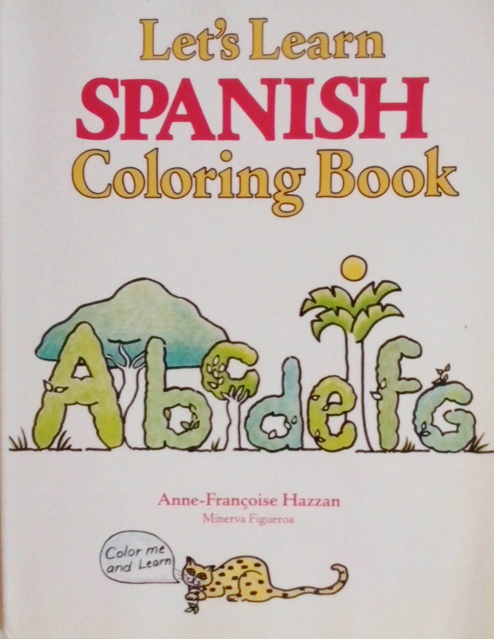 Let's Learn Spanish Coloring Book (Let's Learn Coloring Books) (Spanish ...