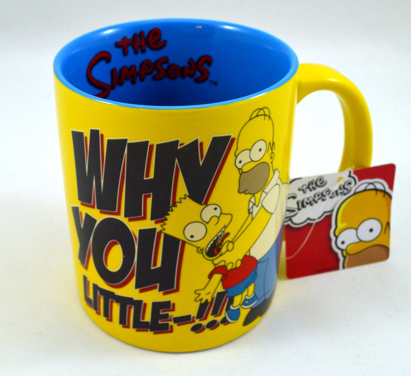 Buy The Simpsons, Extra Large Coffee Mug - Homer and Bart - Why You ...