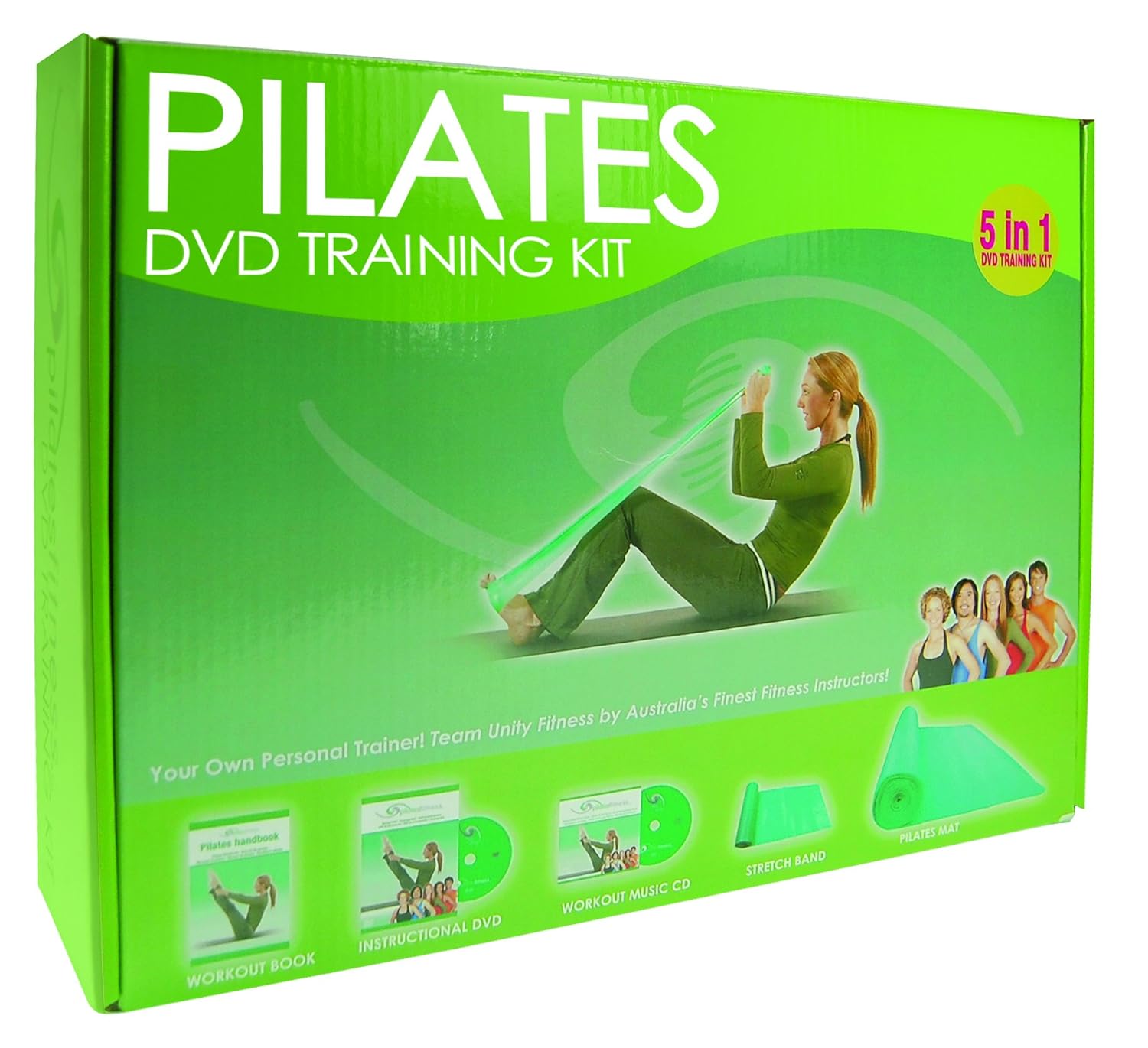 Amazon.com: Pilates DVD Training Kit by PilatesFitness : Movies & TV