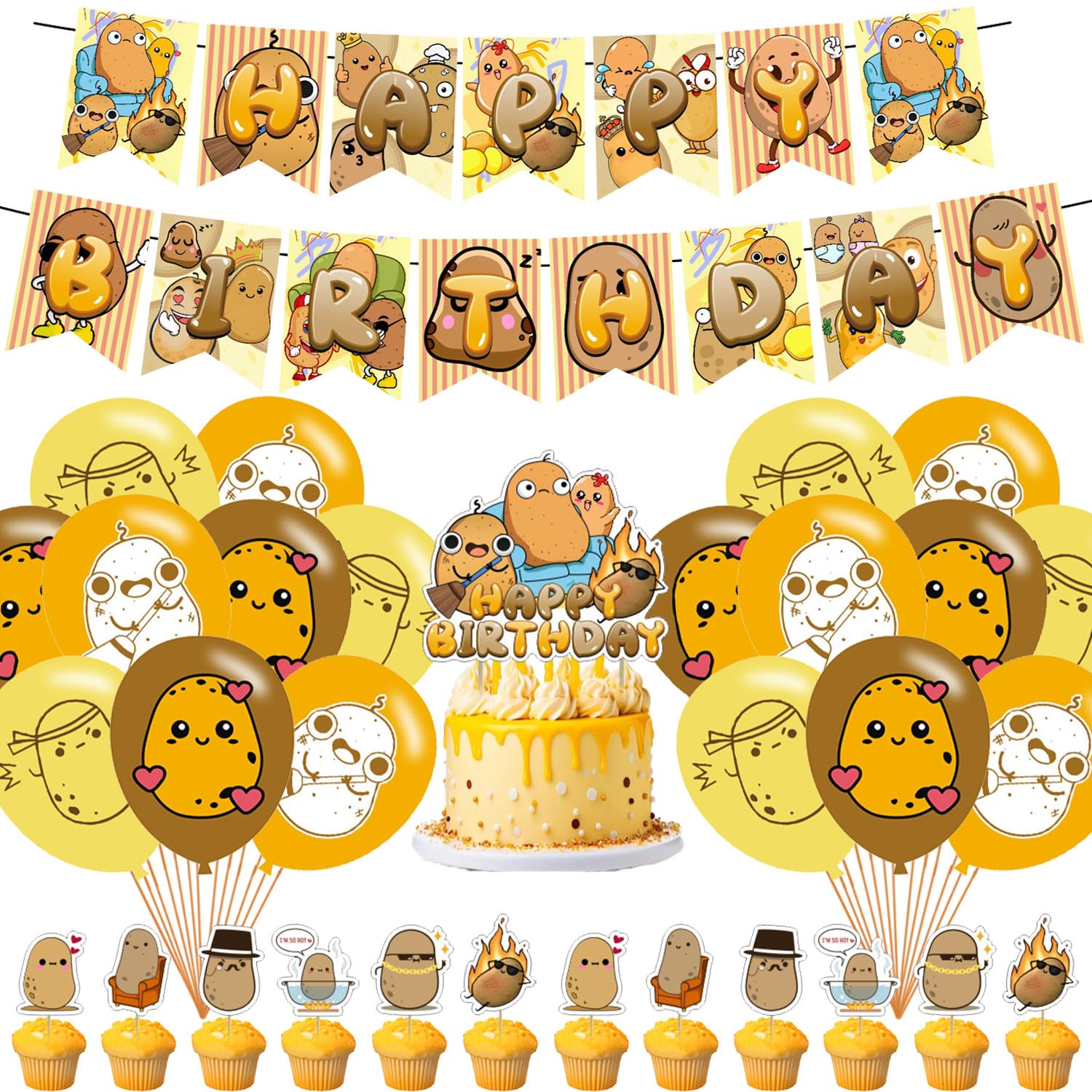 Potato Cartoon Funny