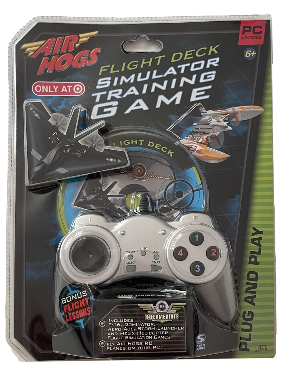 Amazon.com: Air Hogs Flight Deck Simulator Training Game PC Plug and ...