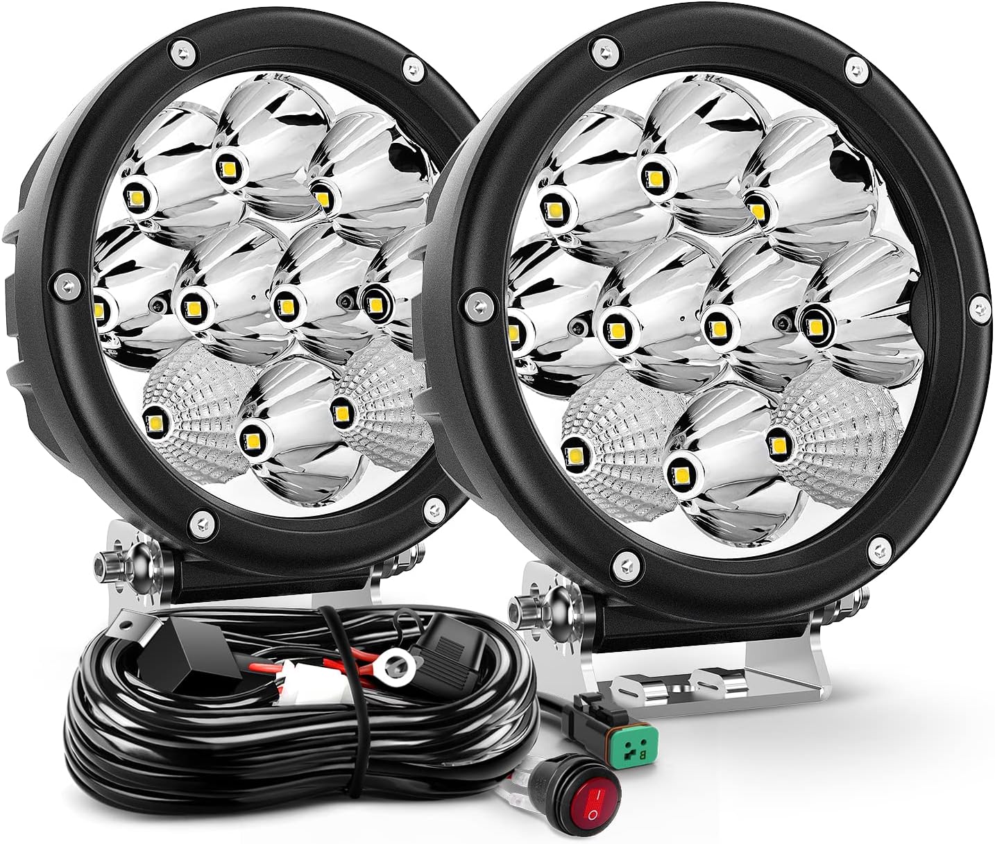 Amazon.com: Piaa 05672 LED Driving Light Kit, White : Automotive