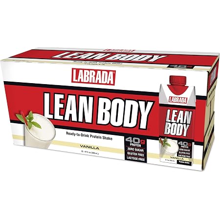 Amazon.com: Labrada Nutrition Lean Body Hi-Protein Meal Replacement ...