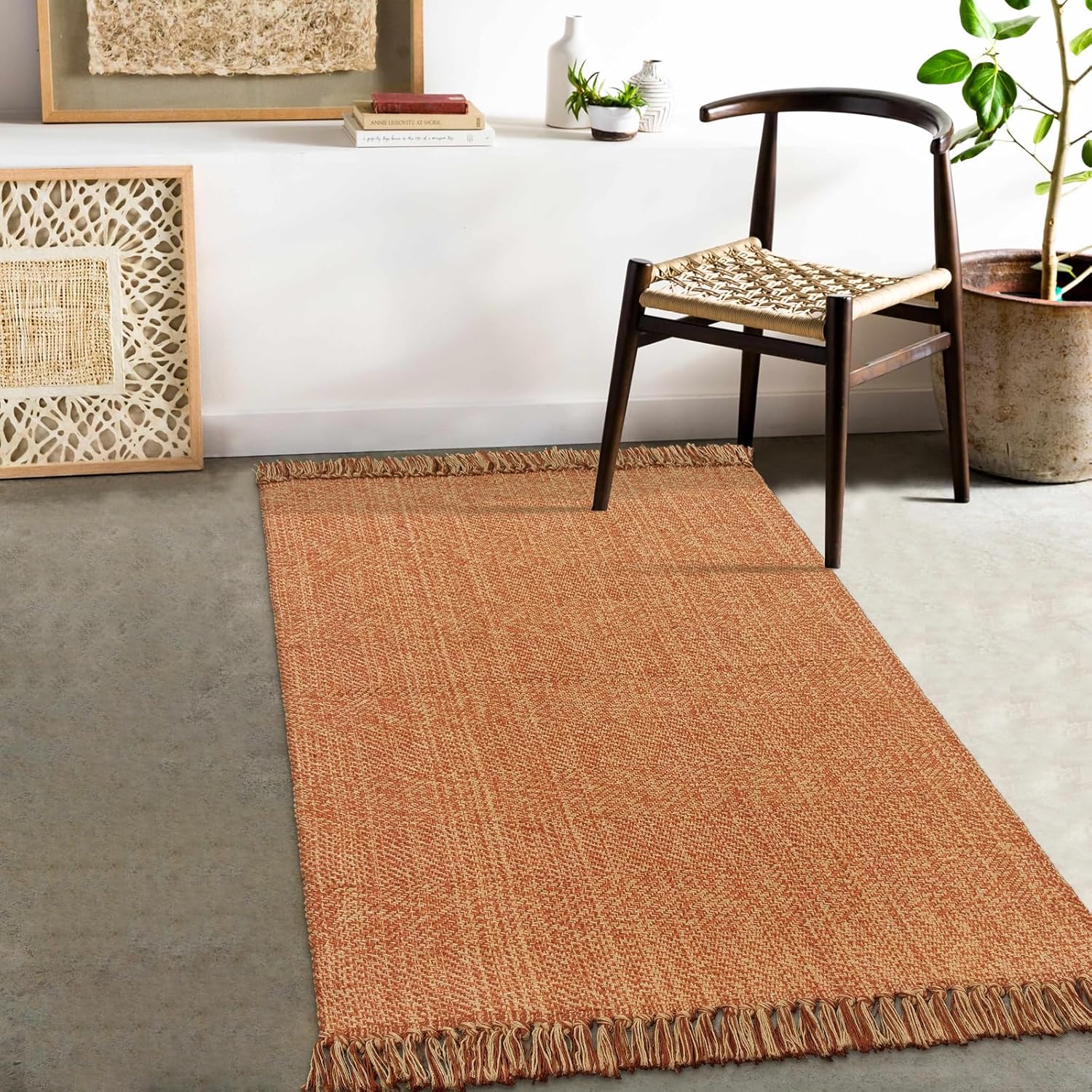 Amazon.com: Collive Washable Area Rug 3' x 5', Modern Woven Kitchen ...