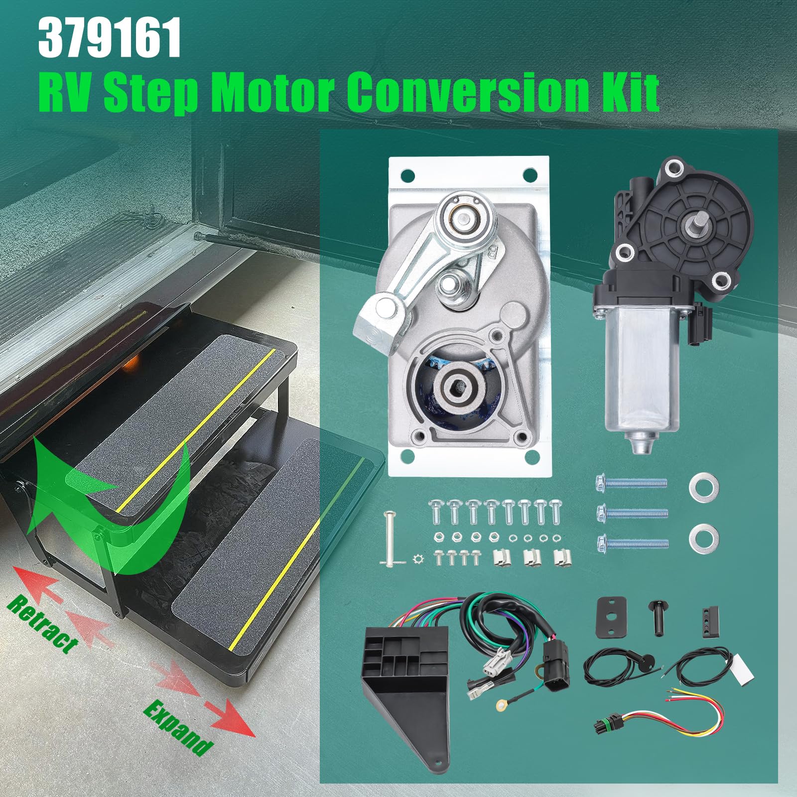 Motorhome Power Stair Motor Kit