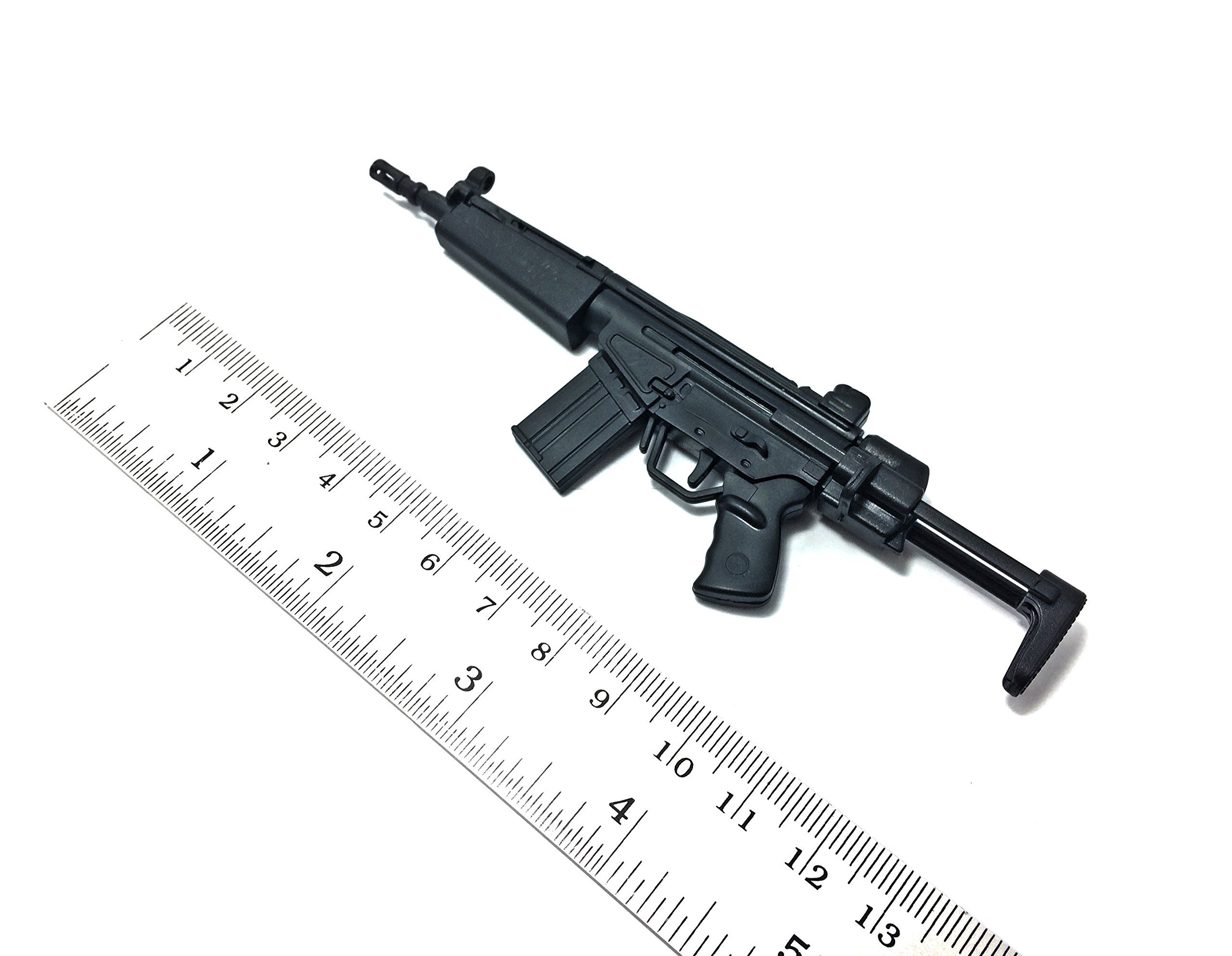 1/6 Scale HK53 Compact Assault Rifle Gun H&K German Miniature Toy Guns ...