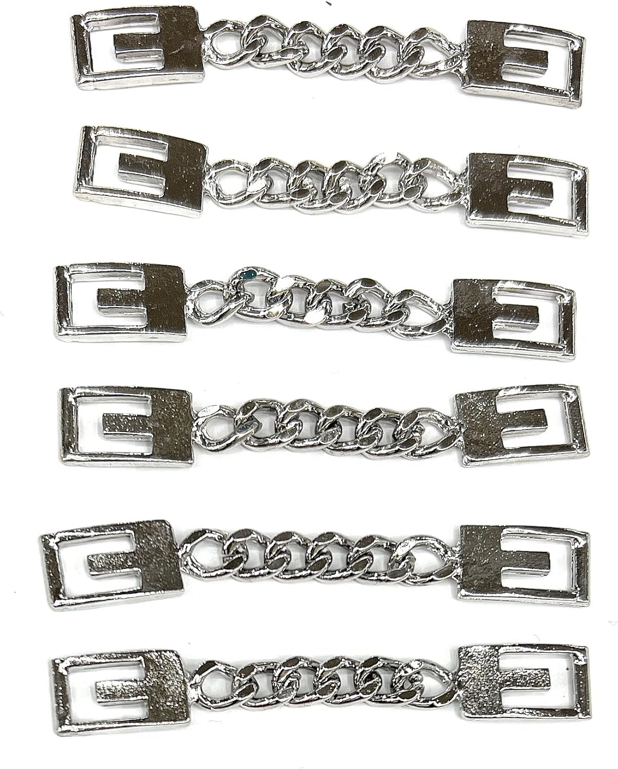 Amazon.com: Katz 6 Coat Hanging Chains - Nickel Silver Plated - 2.5 ...