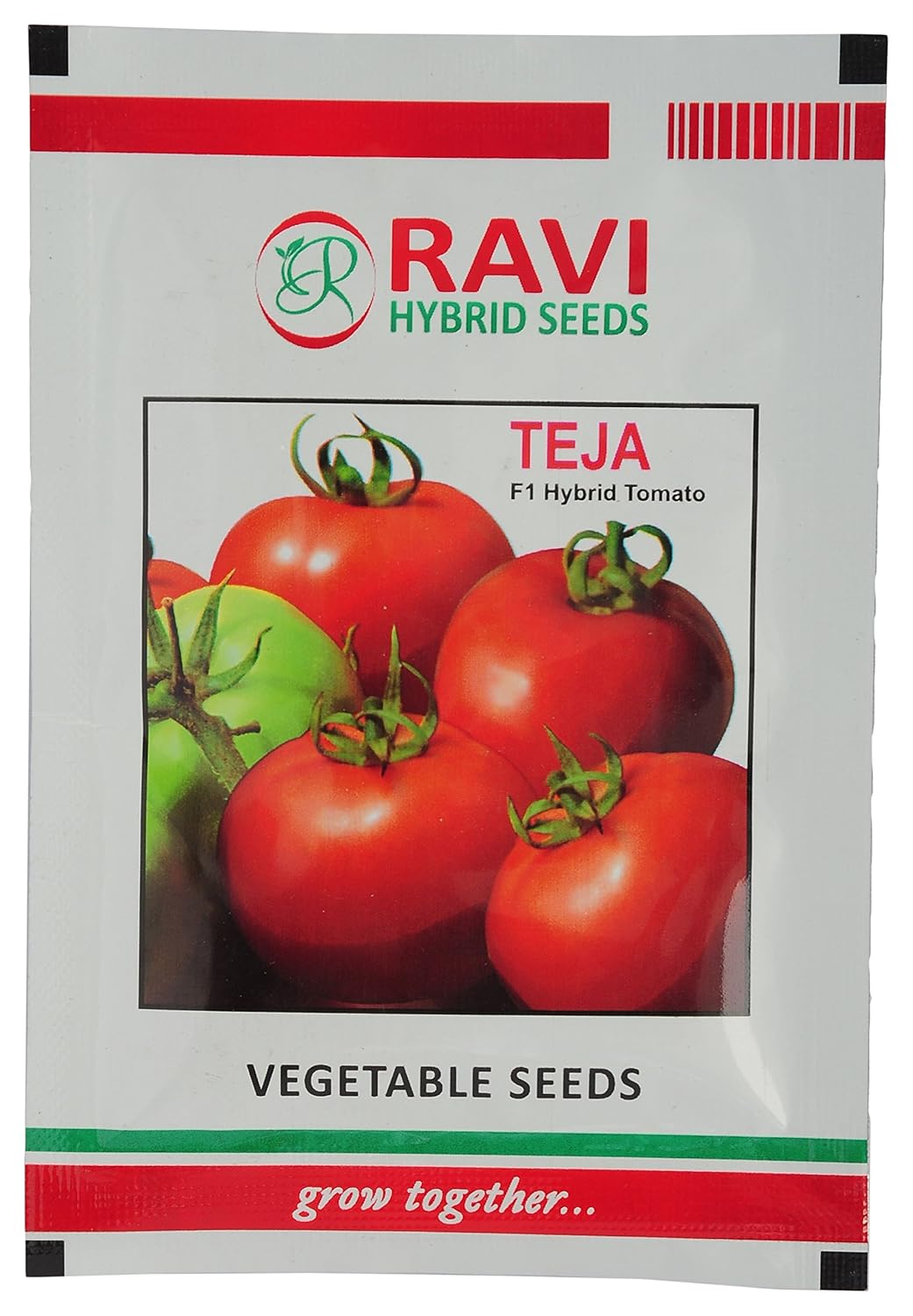 Ravi Hybrid Seeds Pvt Ltd Tomato Teja Vegetable Seeds (Brown) : Amazon ...