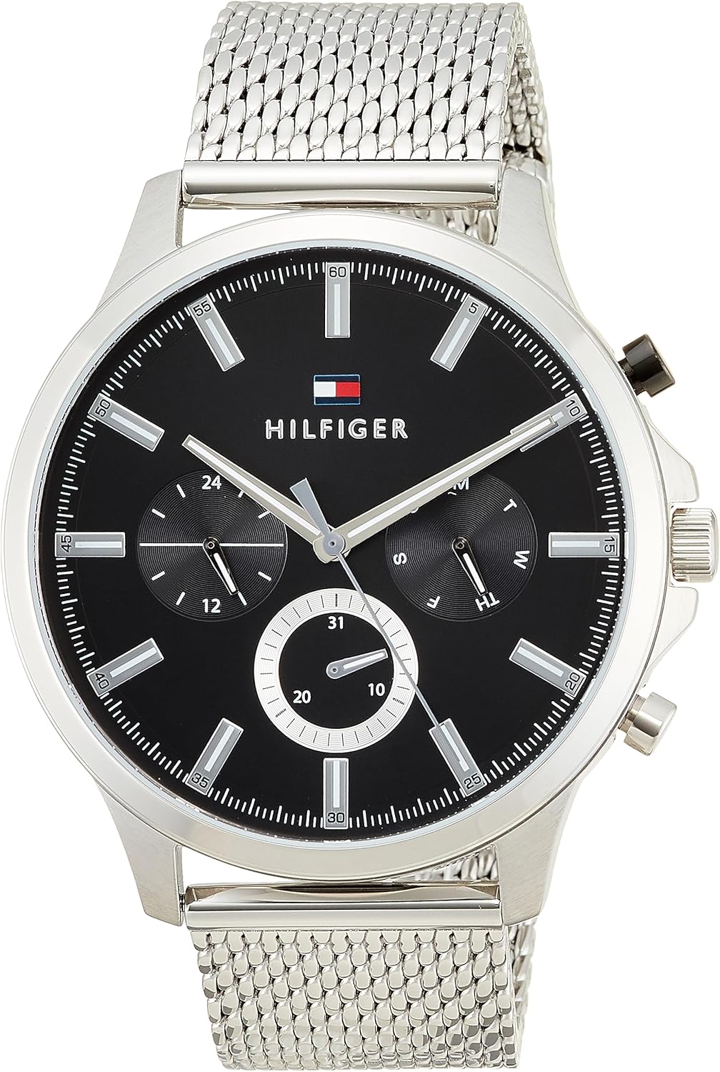 Amazon.co.jp: トミーヒルフィガー 腕時計 RYDER ブラック文字盤 ステンレススチール クオーツ 1710498 [並行輸入品 ...