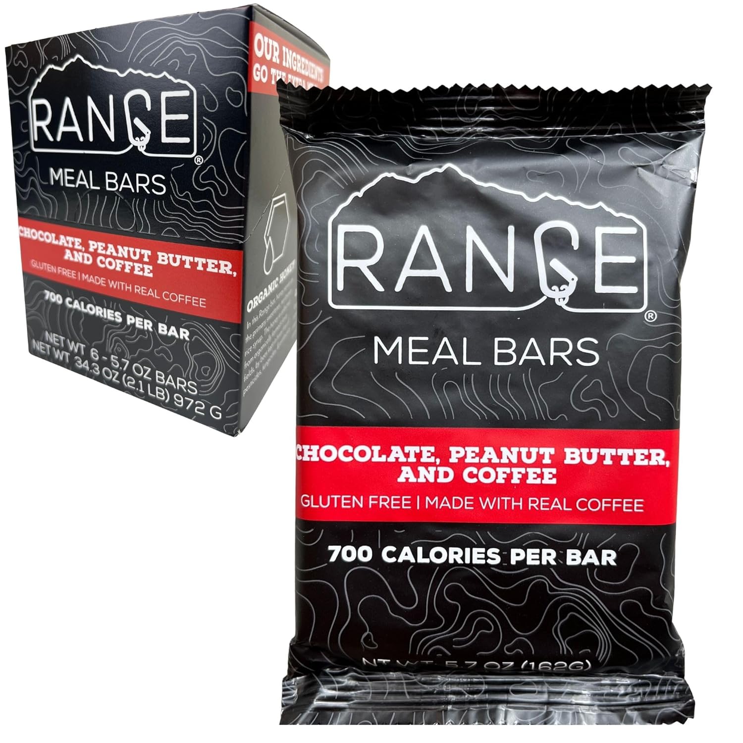Range Meal Bar - High Calorie Meal Replacement Bars - Gluten Free Bars ...