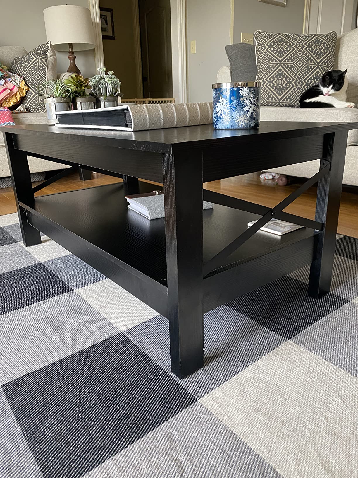 $20/mo - Finance YITAHOME Grey Coffee Table for Living Room,Modern ...