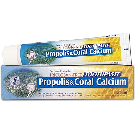 Amazon.com: Natural Bee Propolis Toothpaste for Sensitive Teeth & Anti ...