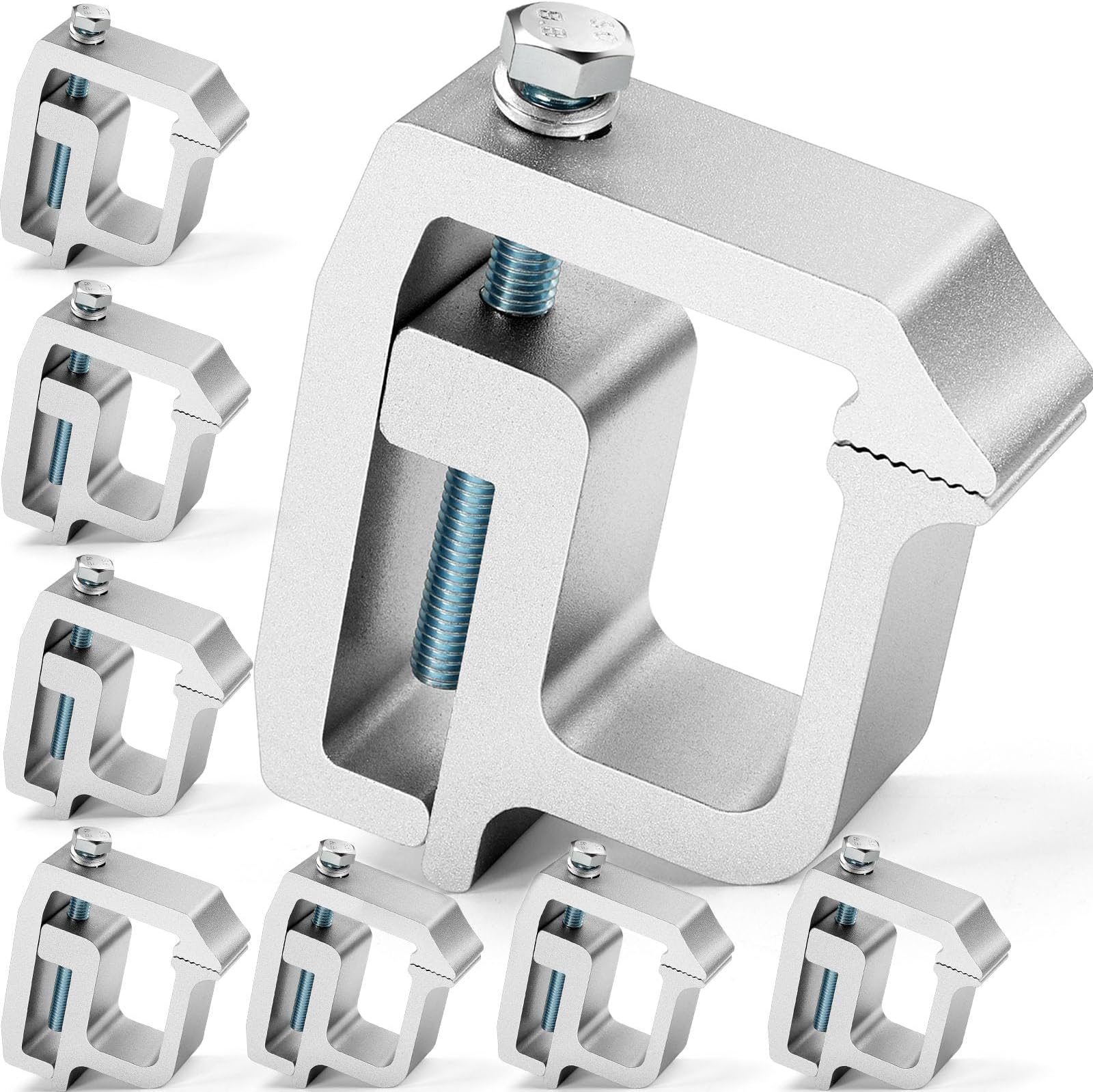 Amazon.com: Mounting Clamps Truck Caps Camper Shell Powder-Coated ...