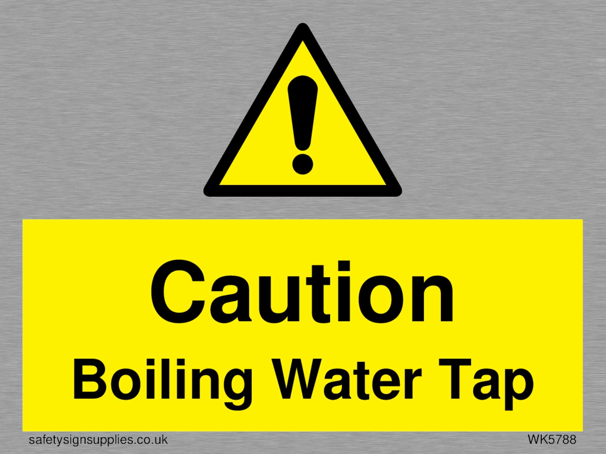 Caution Boiling Water Tap : Amazon.co.uk: DIY & Tools