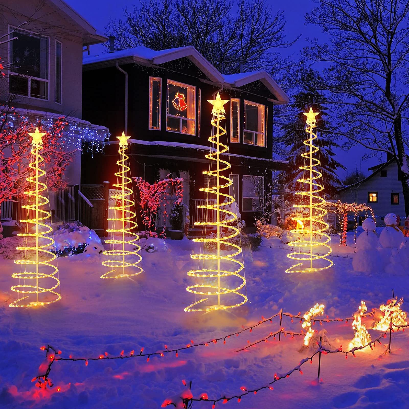 Simple Outside Christmas Lights Ideas