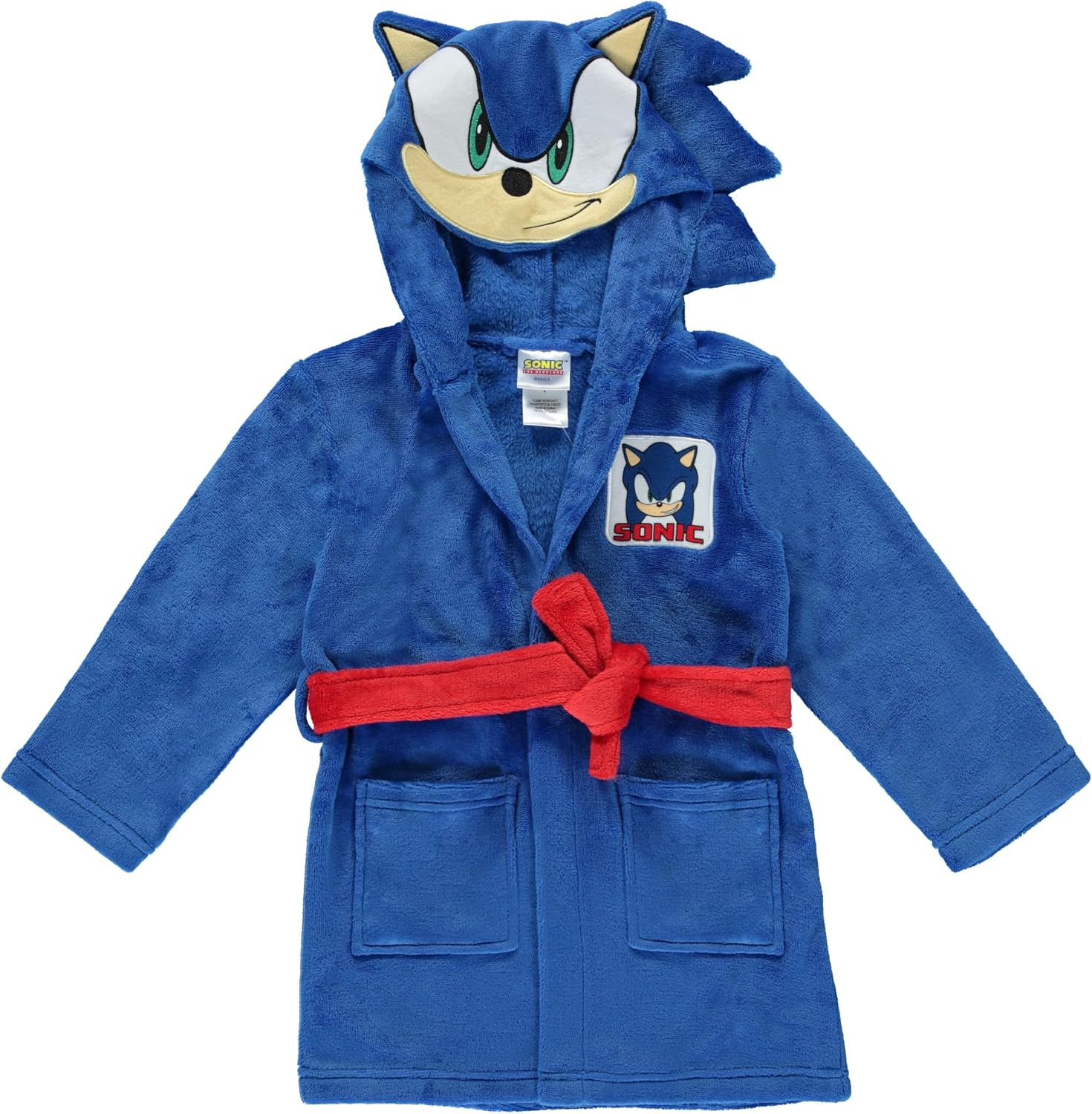 Super Mario, Pokémon & Sonic Fleece Kids Hooded Robe - Super Soft Plush ...