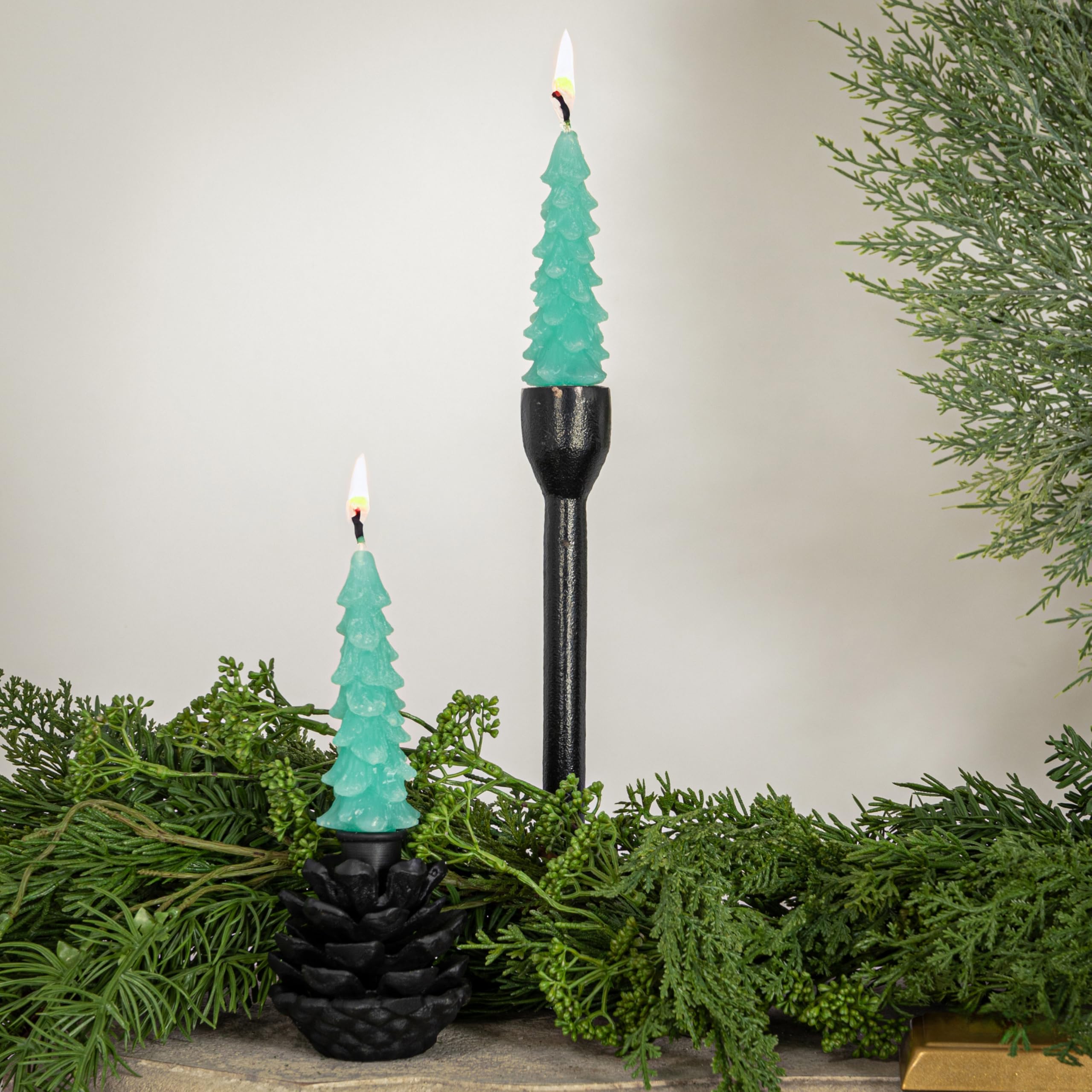 Snapklik.com : Creative Co-Op Unscented Textured Tree Shaped Taper ...