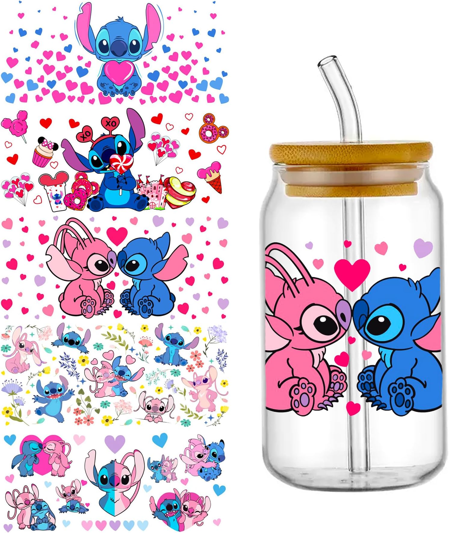 Amazon.com: YOKUSHI UV DTF Cup Wraps for 16 OZ, 10 Sheets Magic Academy ...