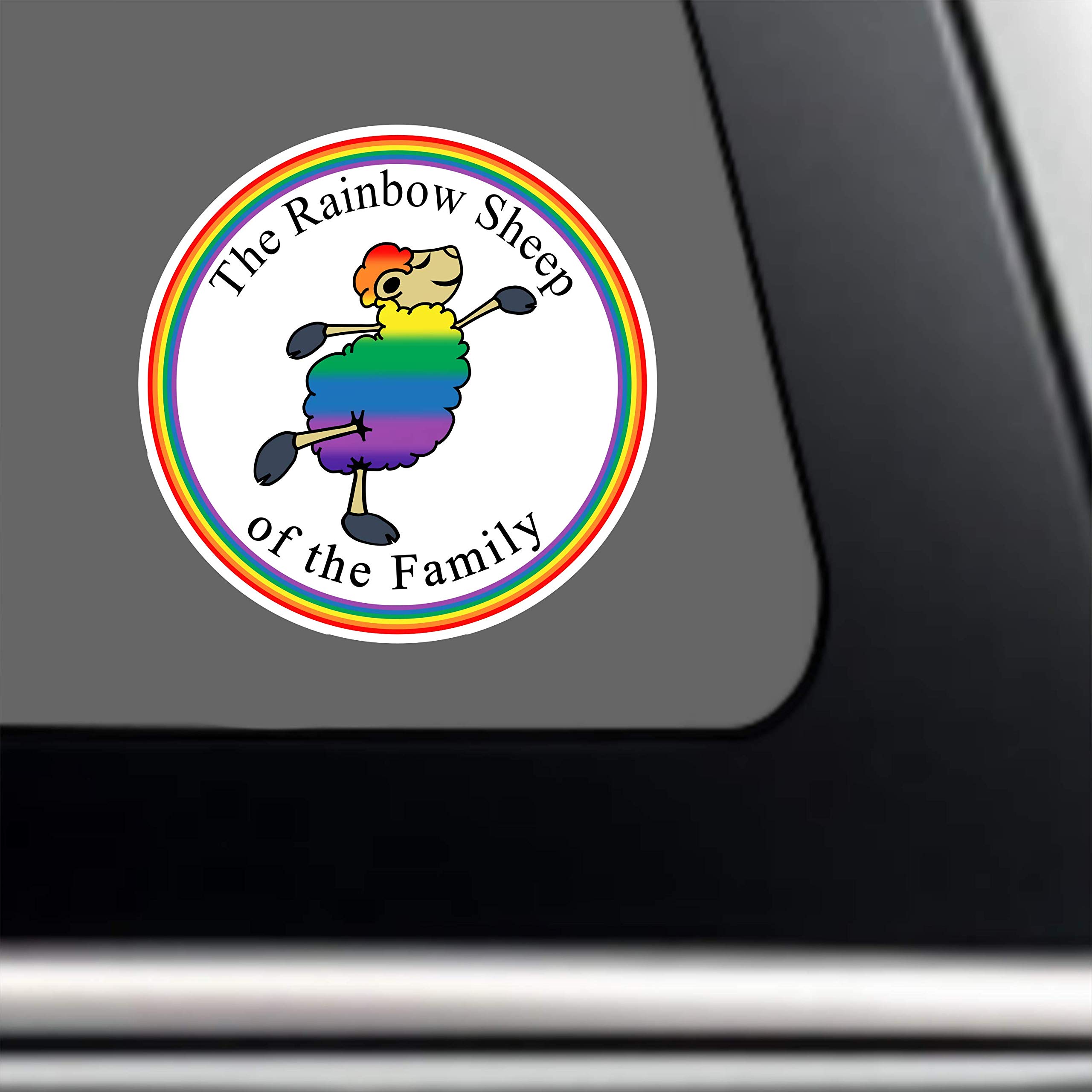 Bumper Sticker Lgbt Family You Are Loved LGBTQ Bumper Sticker