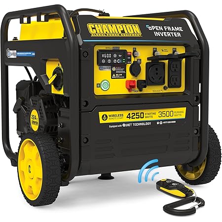 Amazon.com : Champion Power Equipment 100520 8750-Watt DH Series Open ...