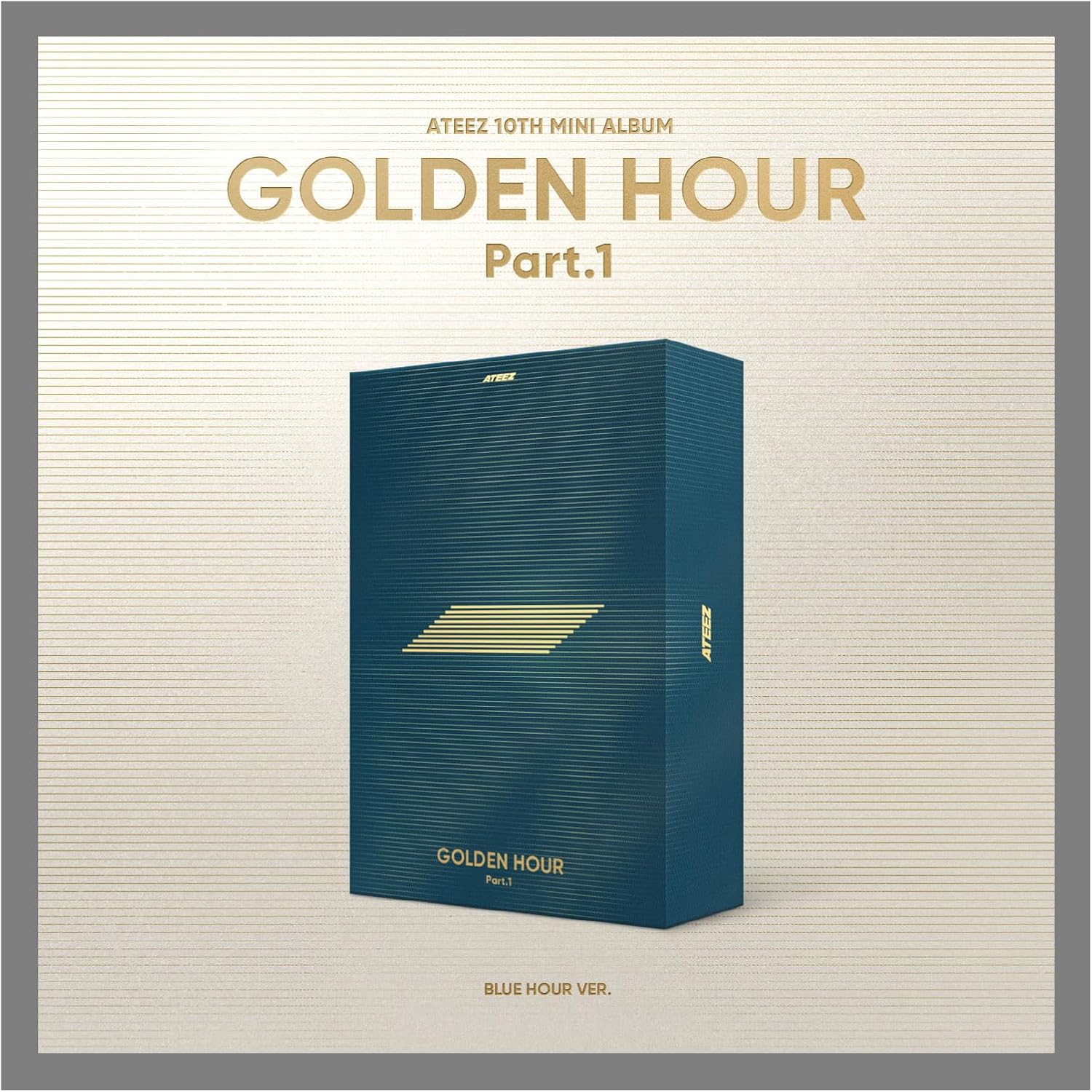 Amazon.com: ATEEZ GOLDEN HOUR : Part.1 10th Mini Album with Tracking ...