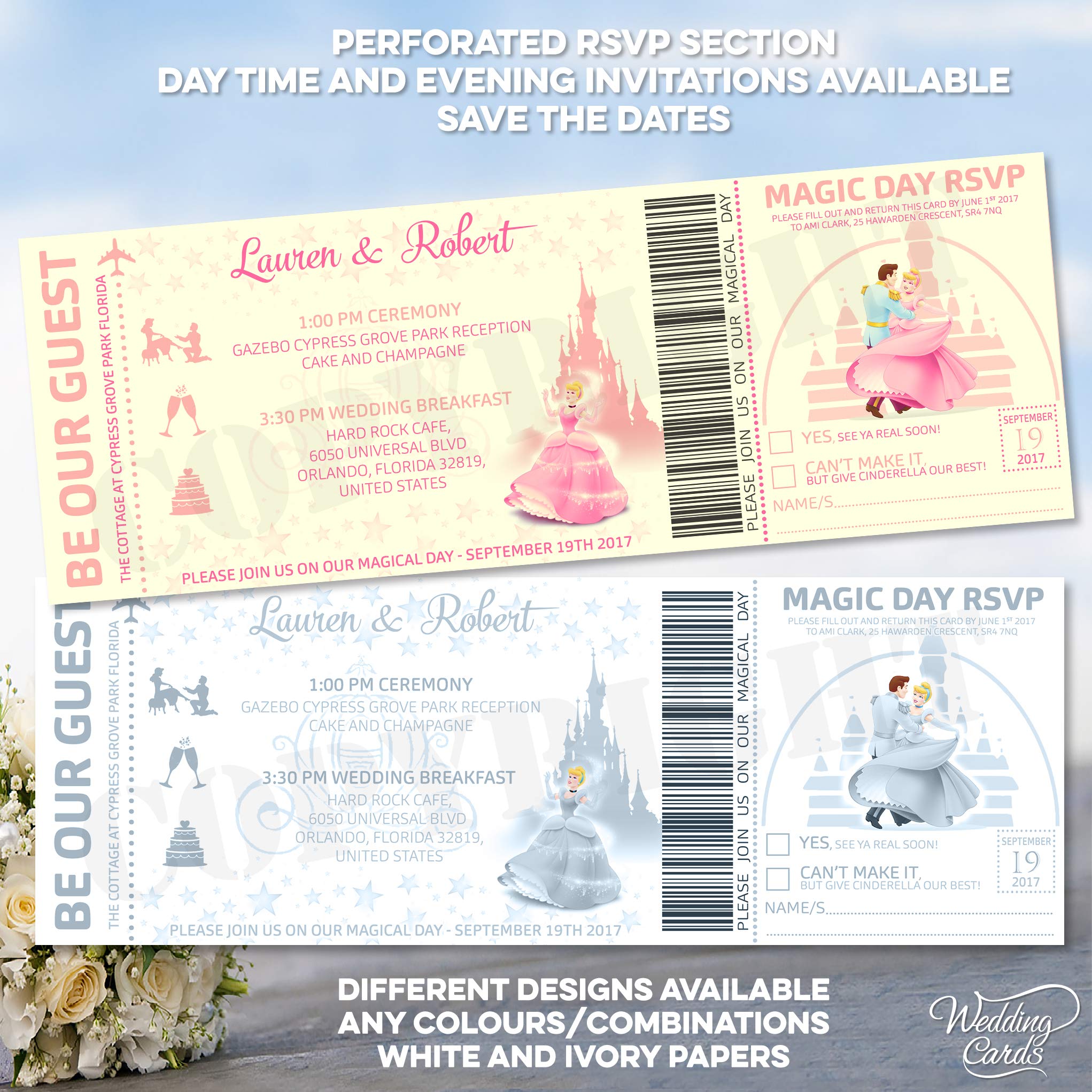 Cinderella Themed Wedding Invitations Cinderella Carriage Acrylic