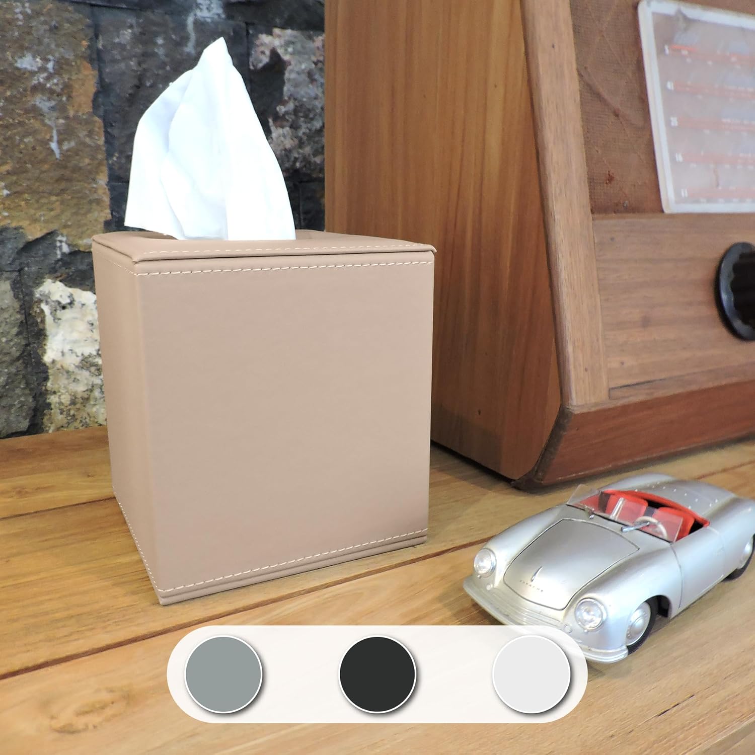 Amazon.com: Luxury 5 Star Hotel Style Tissue Box Cover - Sturdy and ...