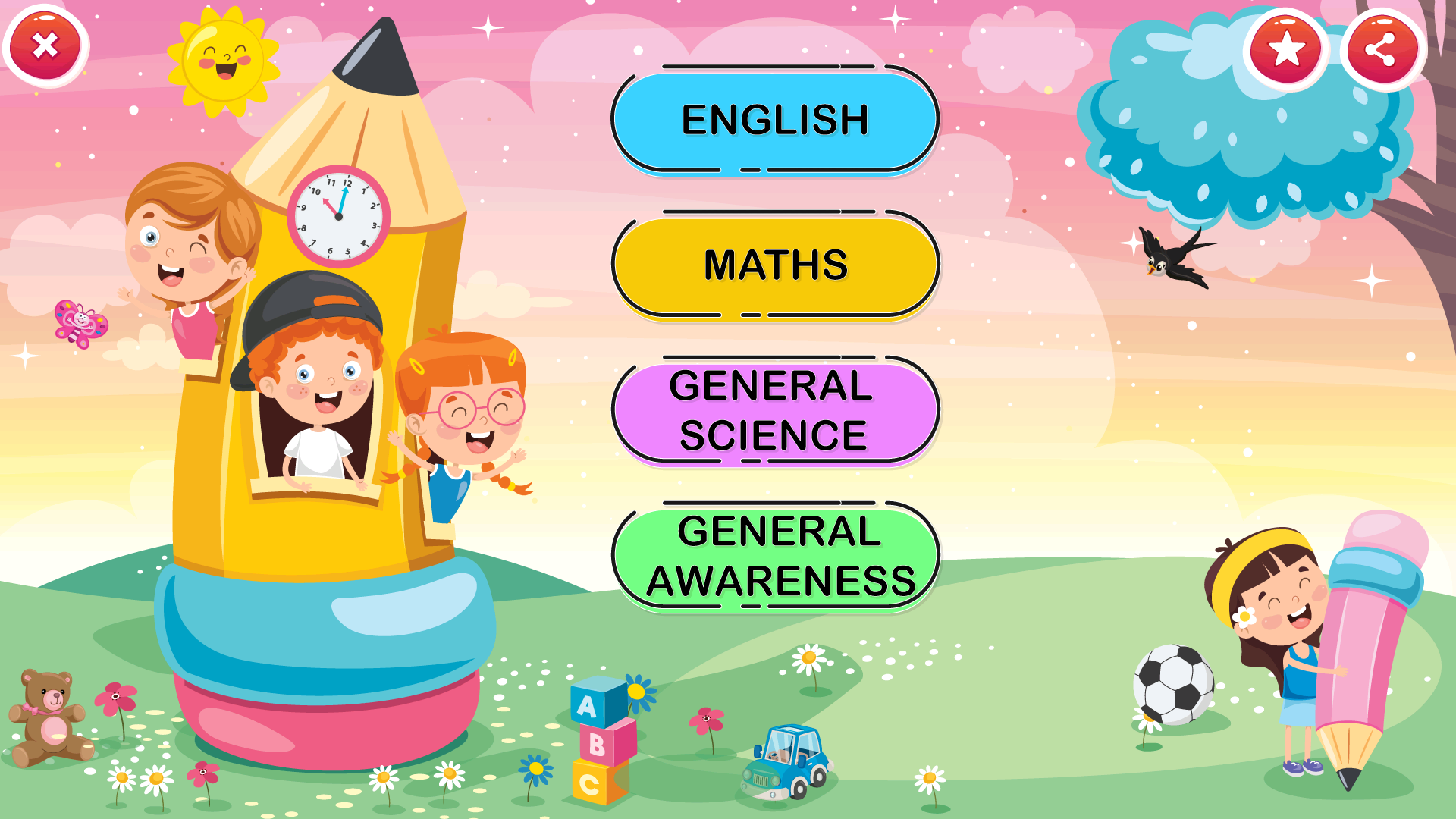 Nursery Kids – LKG, UKG, pre-kindergarten Learning - App on Amazon Appstore