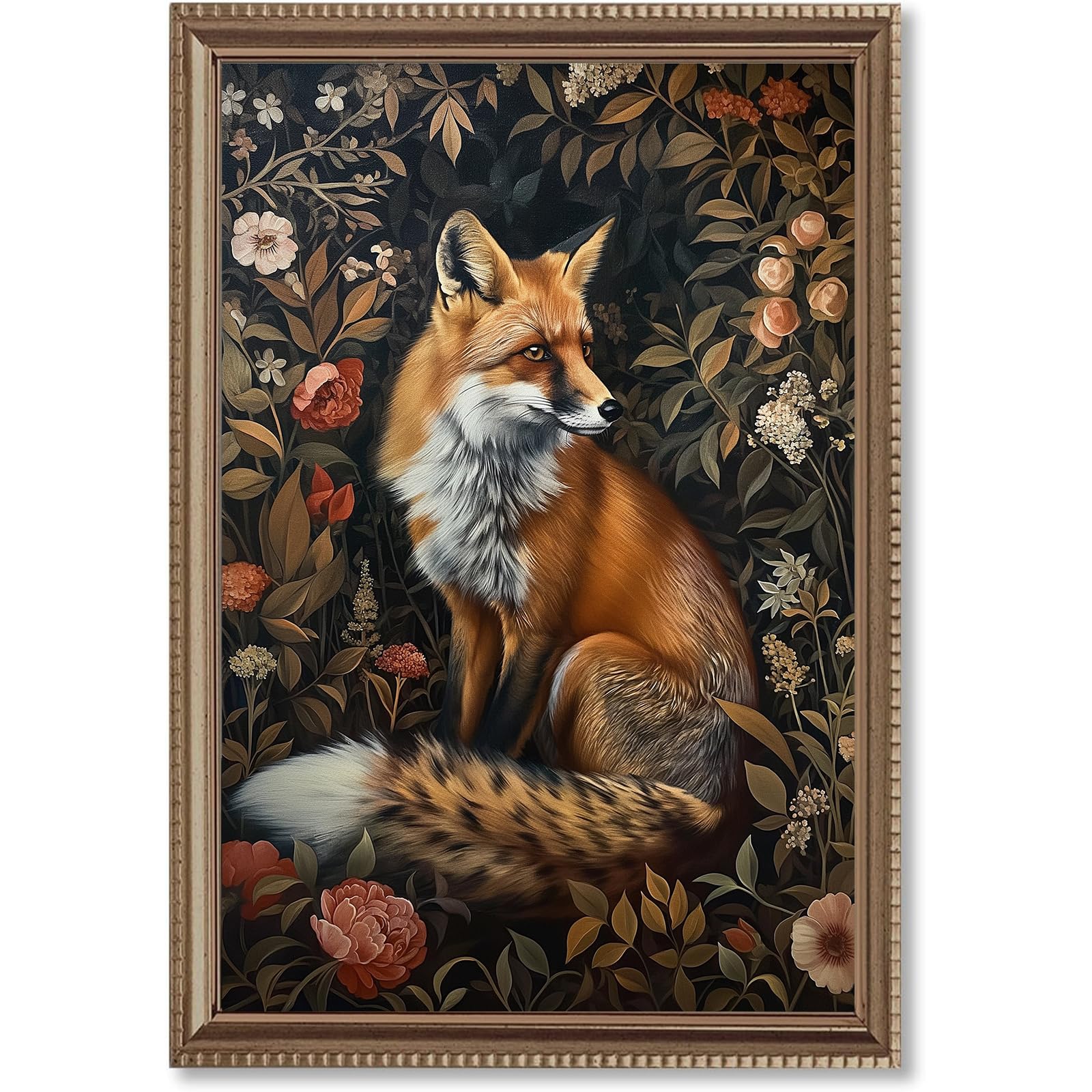 Vintage Fox Art Fox On The Lookout Limited Edition Print – Robert