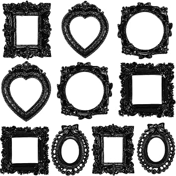 Amazon.com - Vicenpal 10 Pcs Vintage Mini Picture Frames Baroque ...