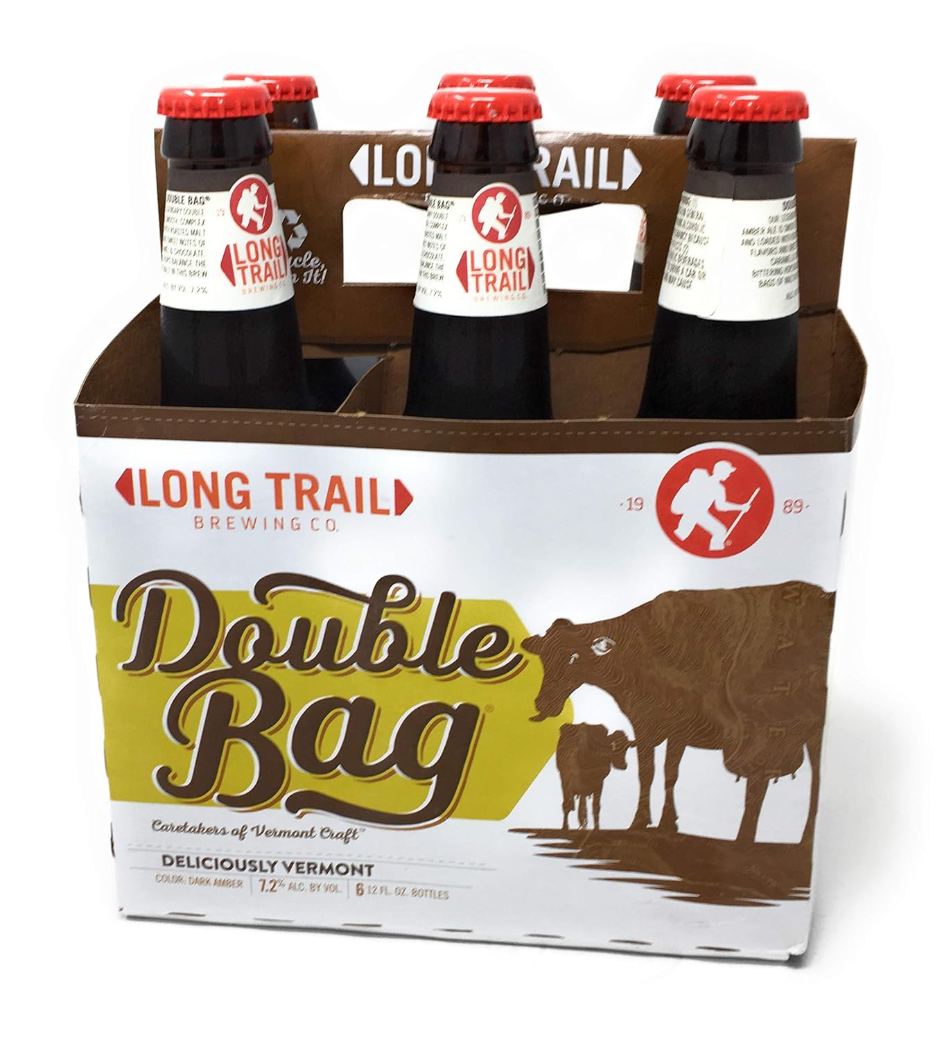 Amazon.com: LONG TRAIL BREWING Double Bag Ale 6PK, 12 FZ : Grocery ...