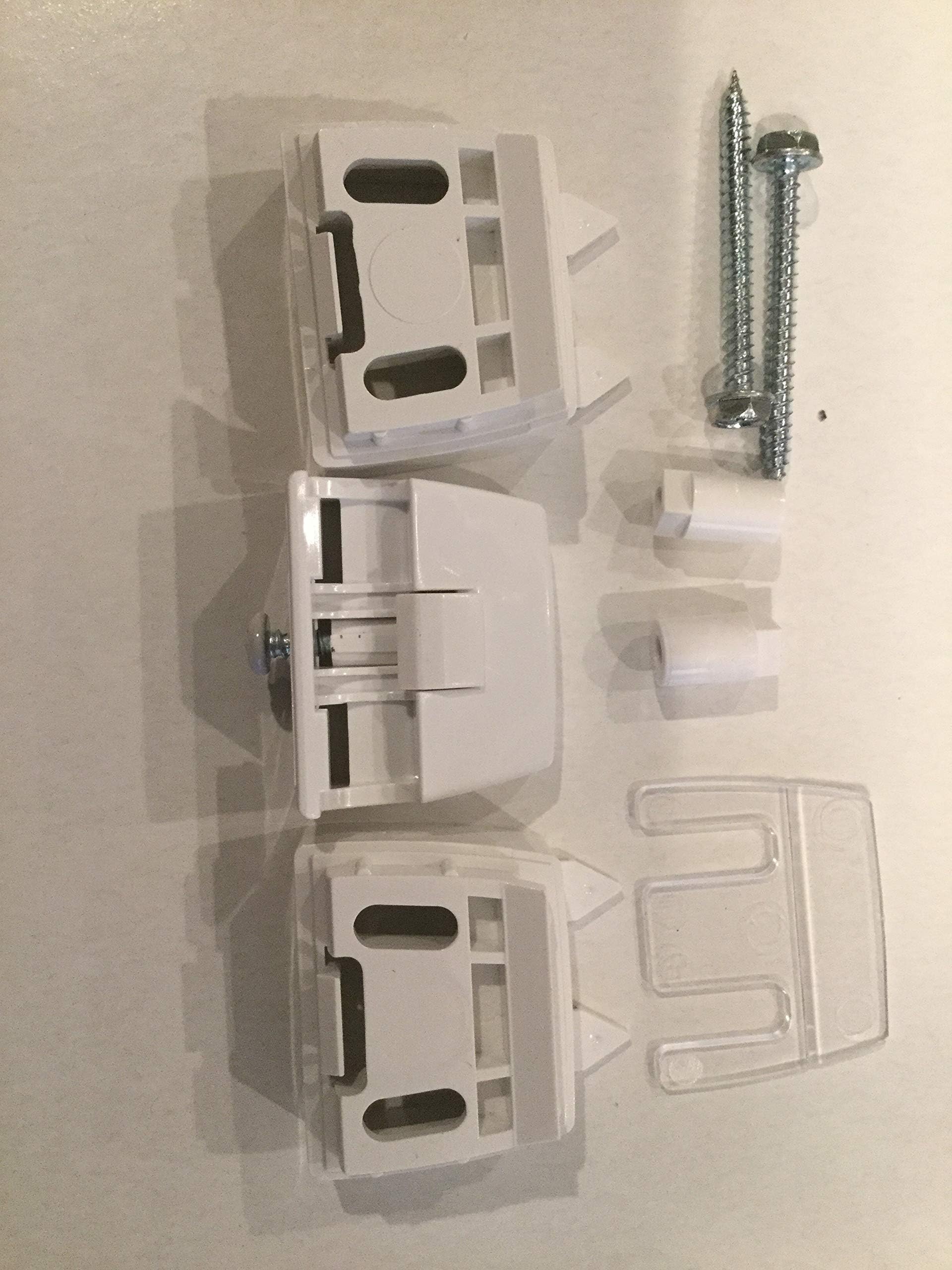 Amazon.com: Hunter Douglas luminette Shade brackets (1Pair) Kit ...