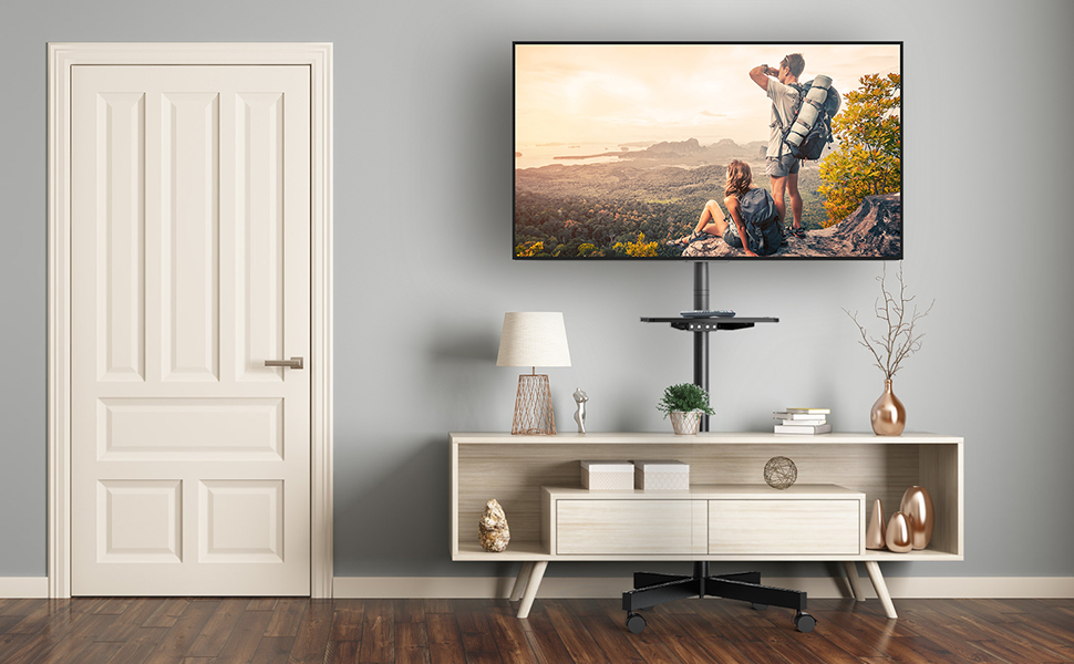 Watch PGTVMC06 Rolling TV Stand Installation Video on Amazon Live