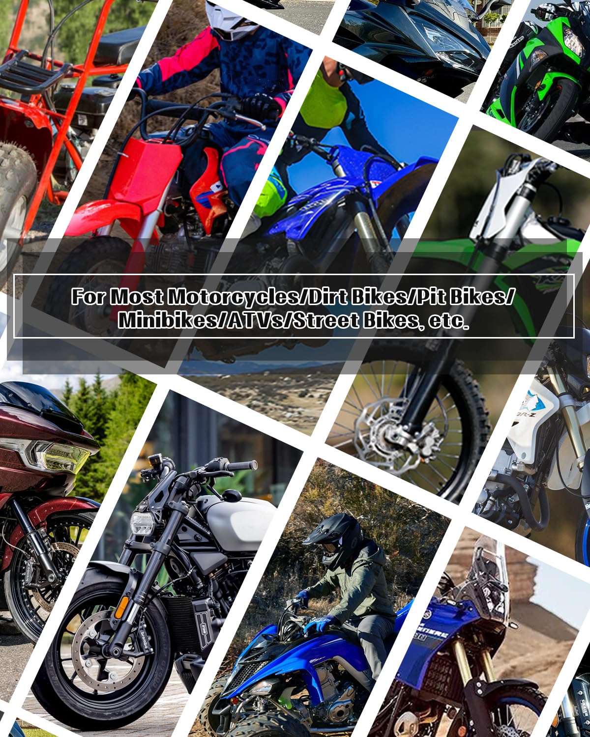 Snapklik.com : Dirt Bike Handlebar Pad, 9.84 Motorcycle Cross Bar Round ...