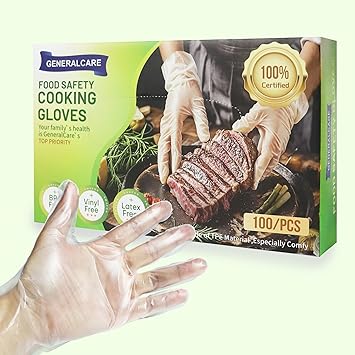Amazon.com: Disposable Cooking Gloves for Food Prep, Handling and ...