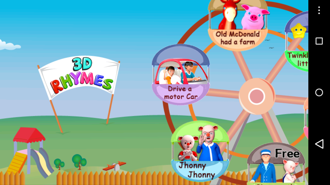3D Nursery Rhymes for Kids - App on Amazon Appstore