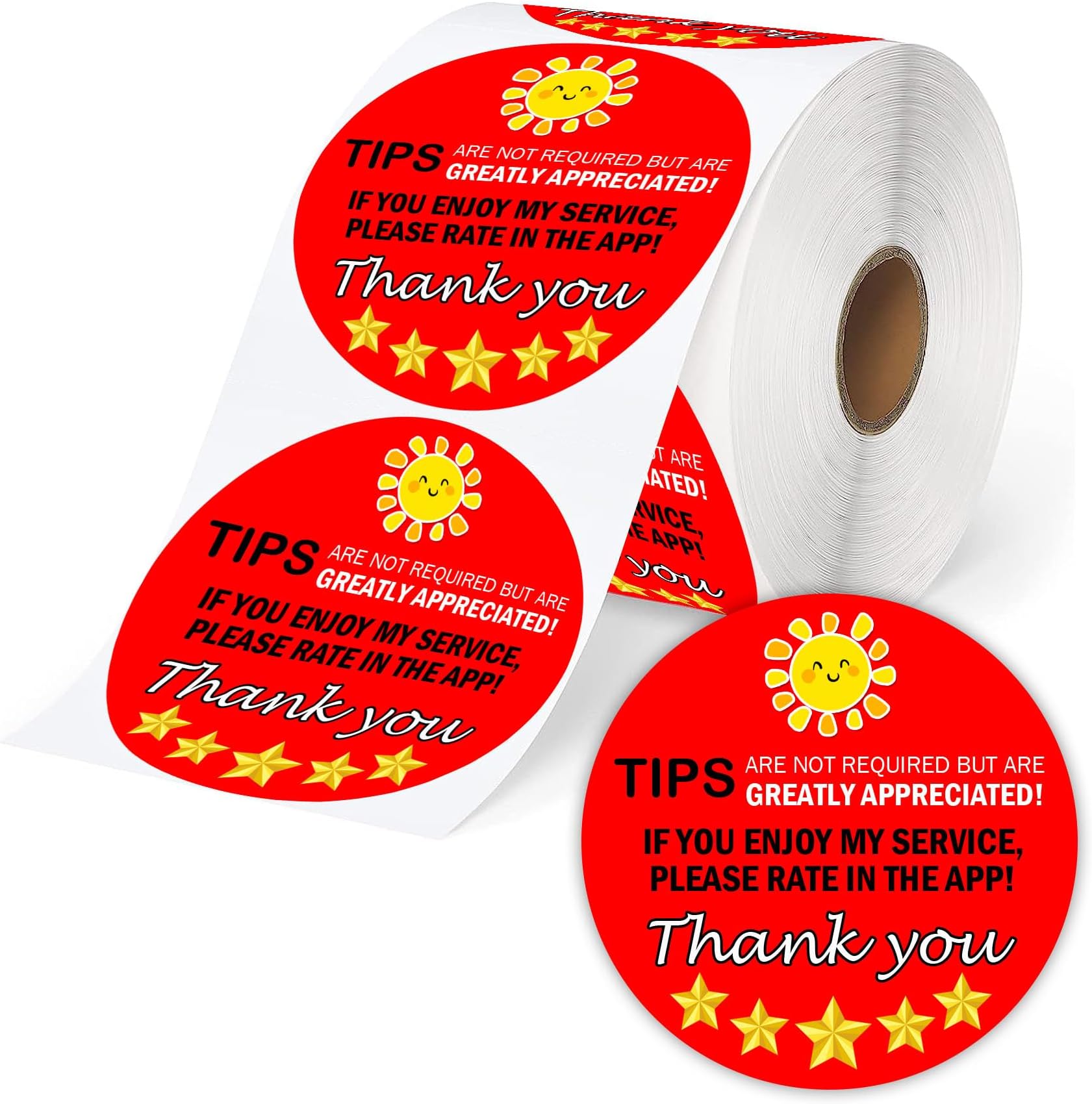 Amazon.com: Food Delivery Tamper Evident Stickers, Sealed for Freshness ...