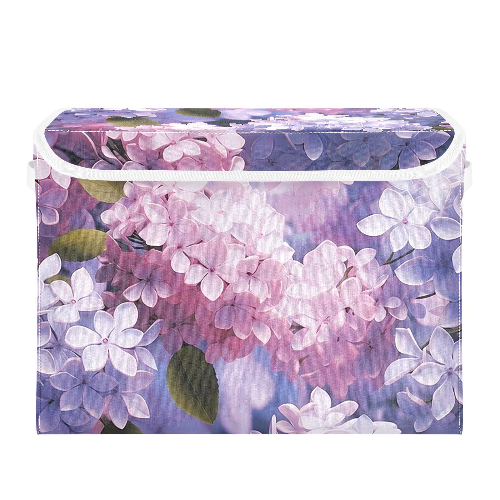 Amazon.com - Tatenale Collapsible Storage Bins with Lids Decorative ...